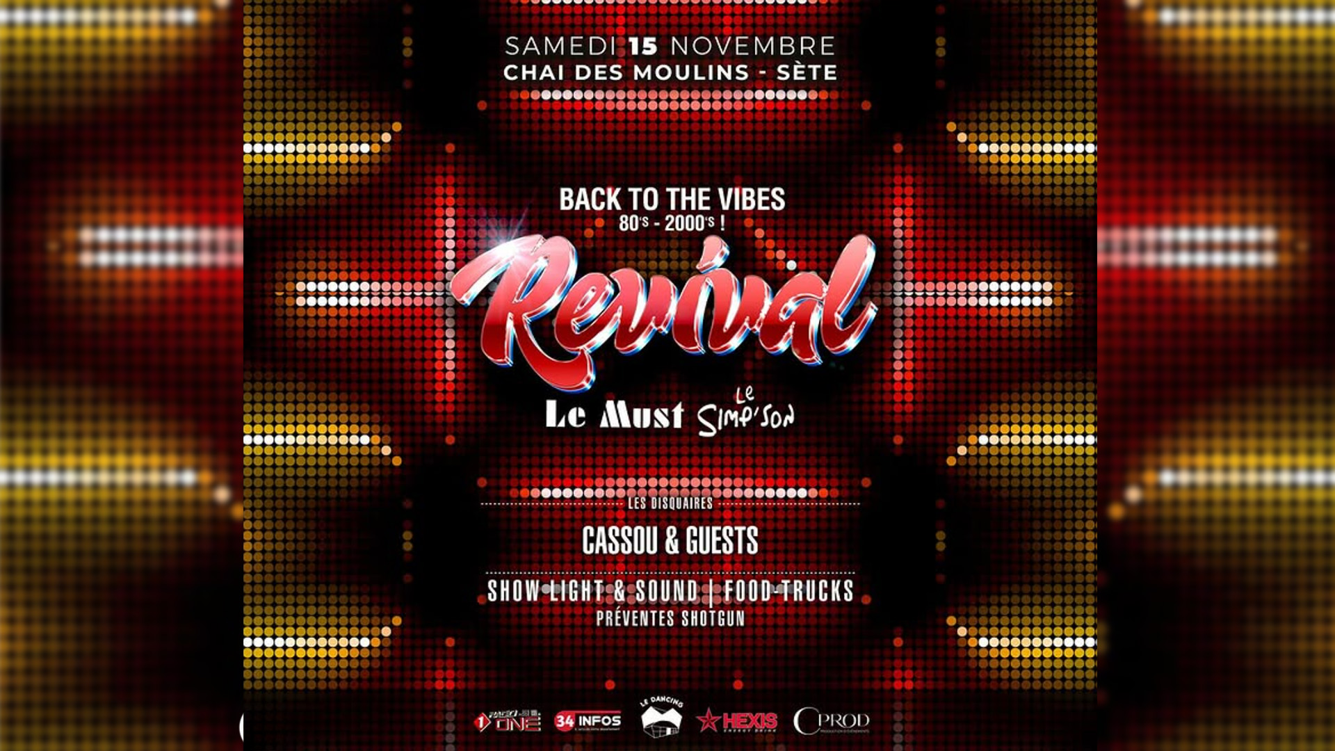 CONCERT : REVIVAL MUST & SIMP’SON | Concert | Music | Tourist Office Sète